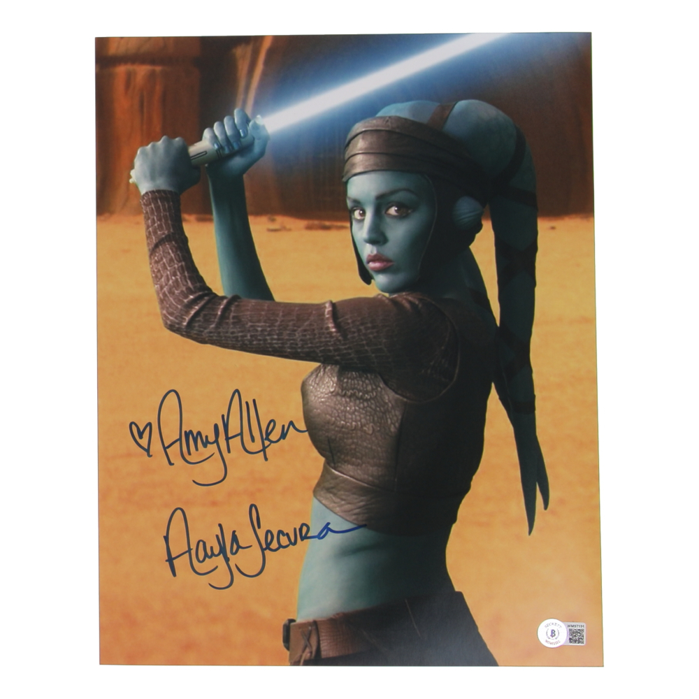 Amy Allen Signed "Star Wars: Episode II – Attack of the Clones" 11x14 ...