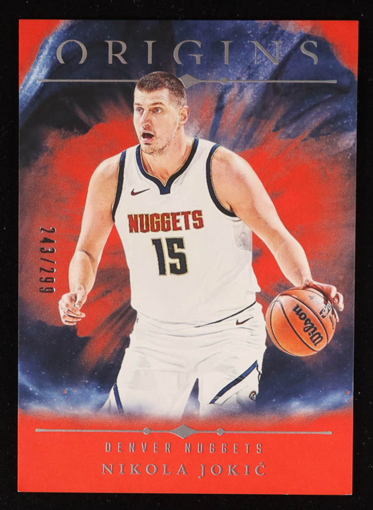 Nikola Jokic 2024-25 Panini Origins Red #66 #243/299 | Pristine Auction