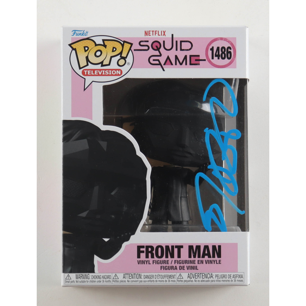 Lee Byung-hun Signed "Squid Game" #1486 Front Man Funko Pop! Vinyl ...