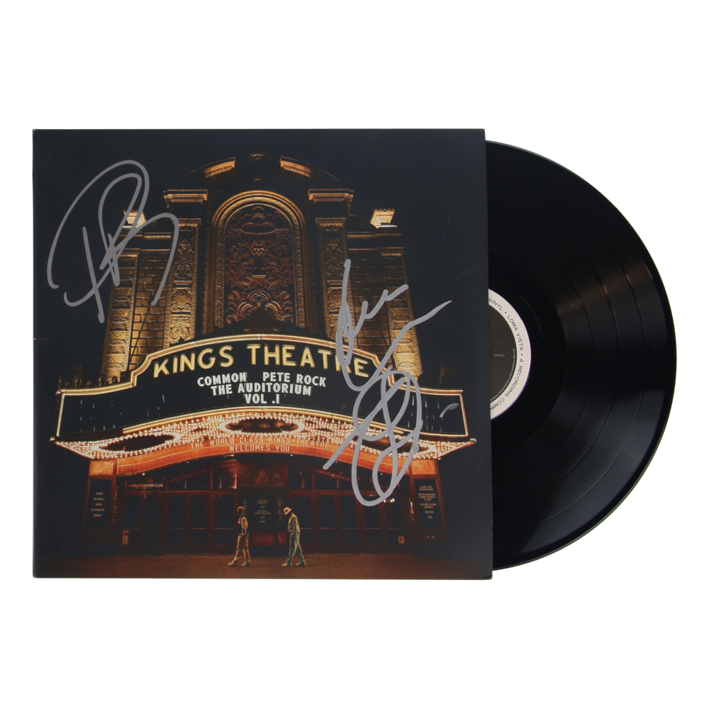 Pete Rock & Common Signed "The Auditorium Vol.1" Vinyl Record Album ...