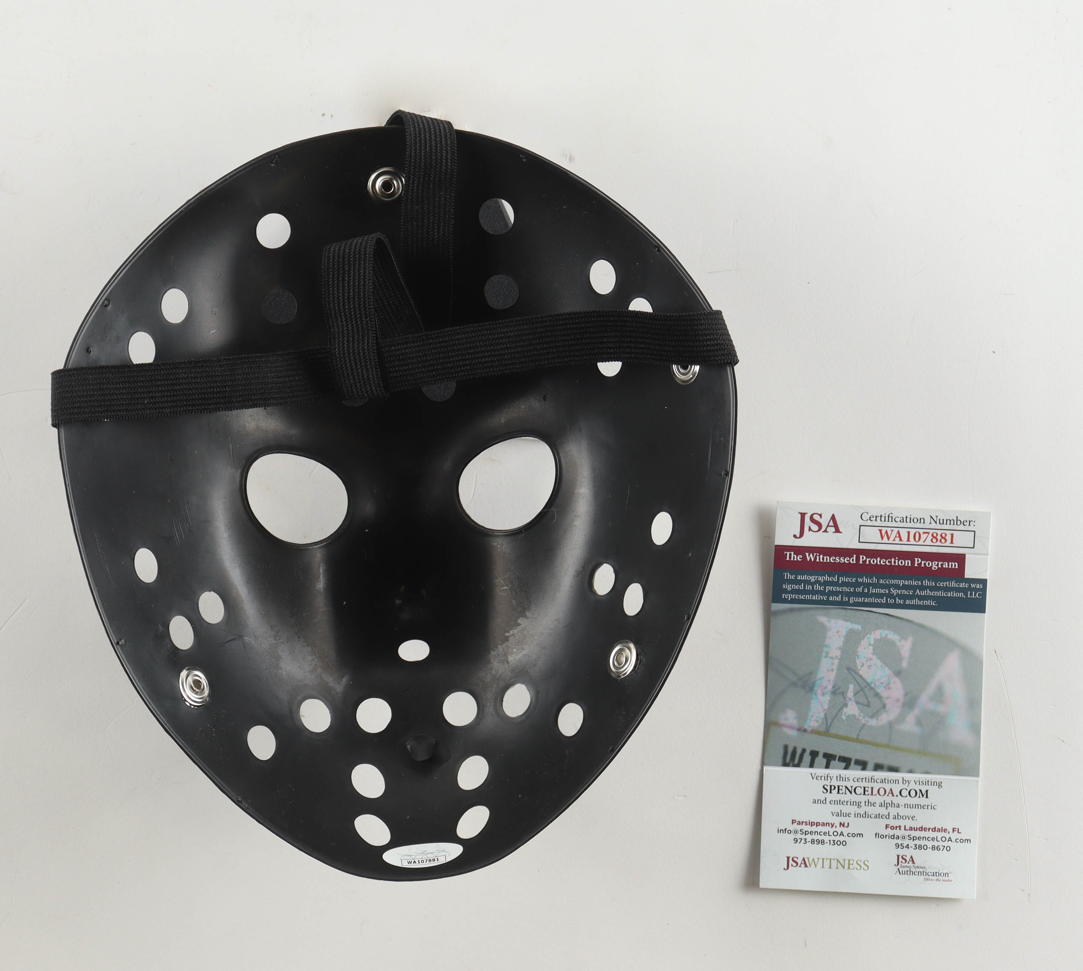 Ari Lehman Signed Jason "Friday the 13th" Mask Inscribed "Jason 1" (JSA ...