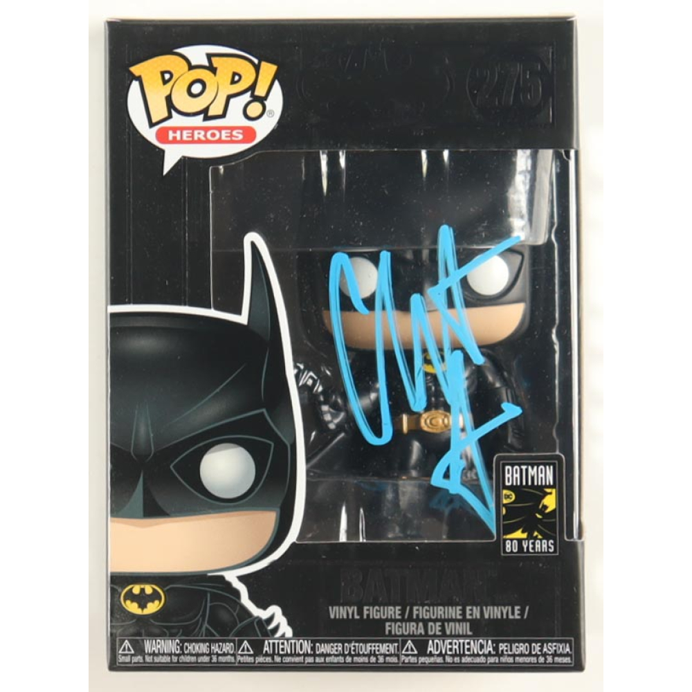 Christian Bale Signed "Batman" #275 Batman 1989 Funko Pop! Vinyl Figure ...