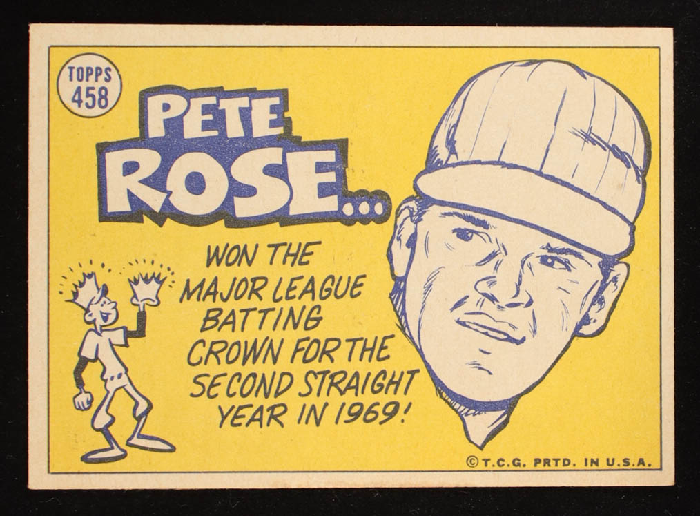 Pete Rose 1970 Topps #458 AS | Pristine Auction