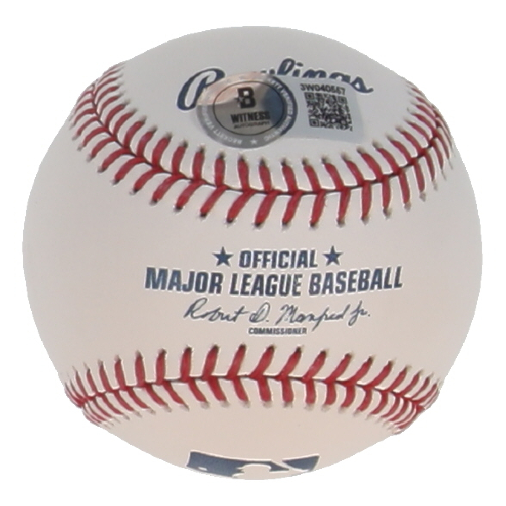 Barry Larkin Signed OML Baseball (Beckett) | Pristine Auction