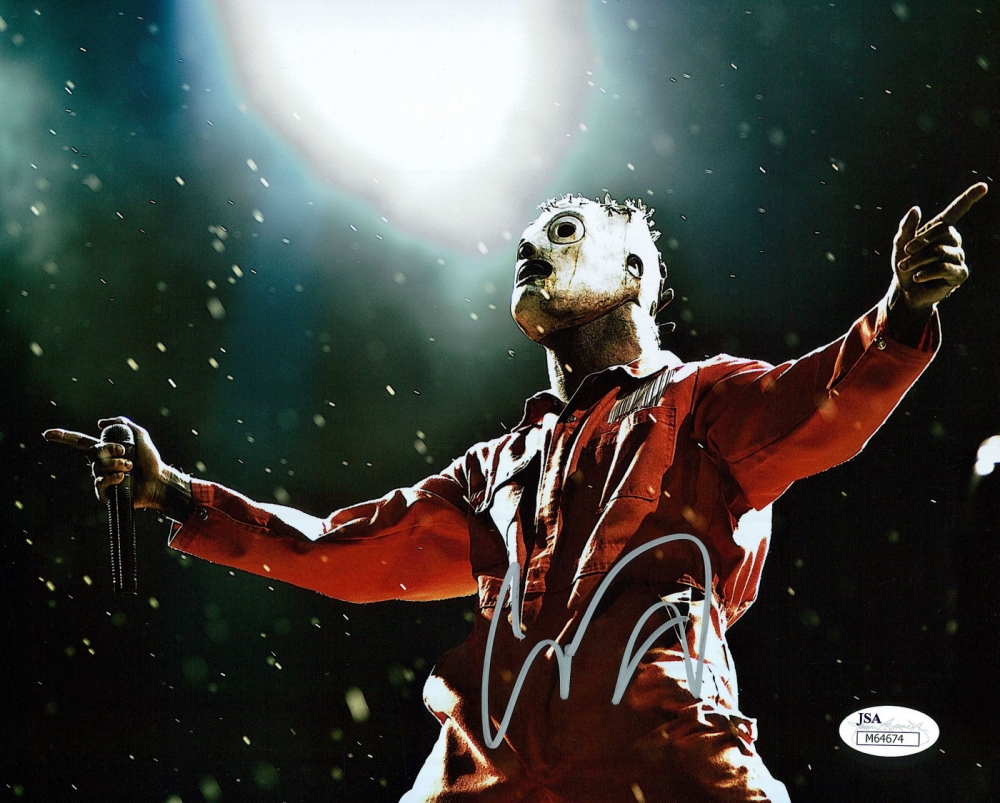 Corey Taylor Signed "Slipknot" 8x10 Photo (JSA COA) | Pristine Auction