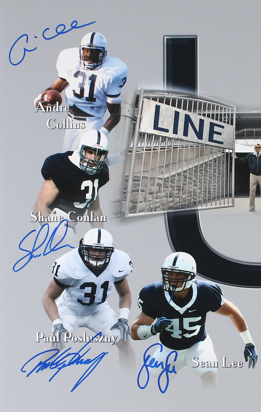 Penn State Linebacker Legends 16x20 Photo Signed by (8) Jack Ham, Lavar ...