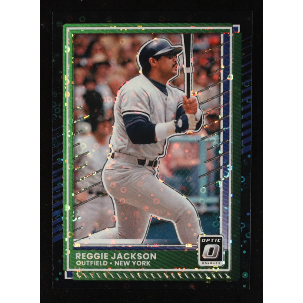 Reggie Jackson 2025 Donruss Optic Black Circles #75 | Pristine Auction