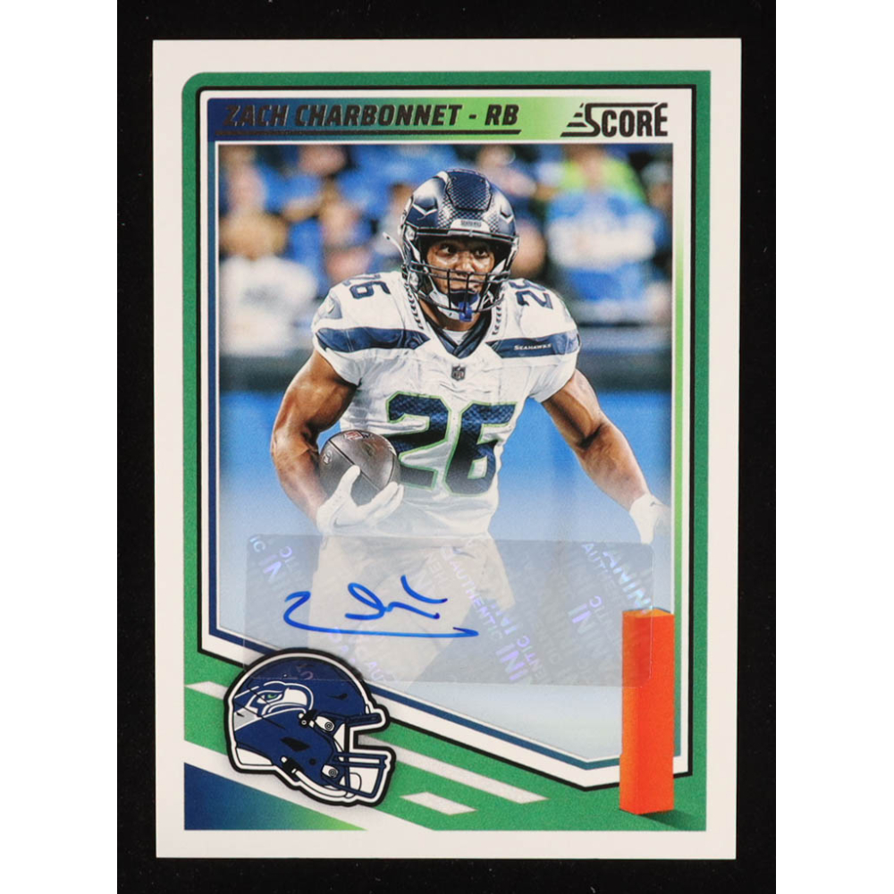 Zach Charbonnet 2025 Score Signatures #247 | Pristine Auction