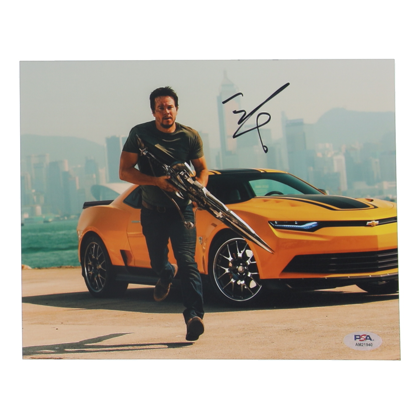 Mark Wahlberg Signed "Transformers: Age of Extinction" 8x10 Photo (PSA ...