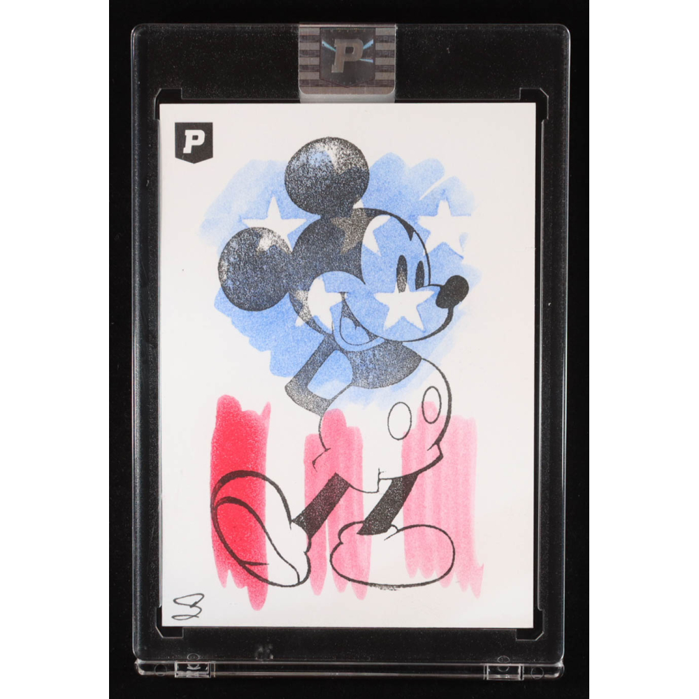 Colors of Freedom Mickey | Disney | Original Art Sketch Card by Scott ...