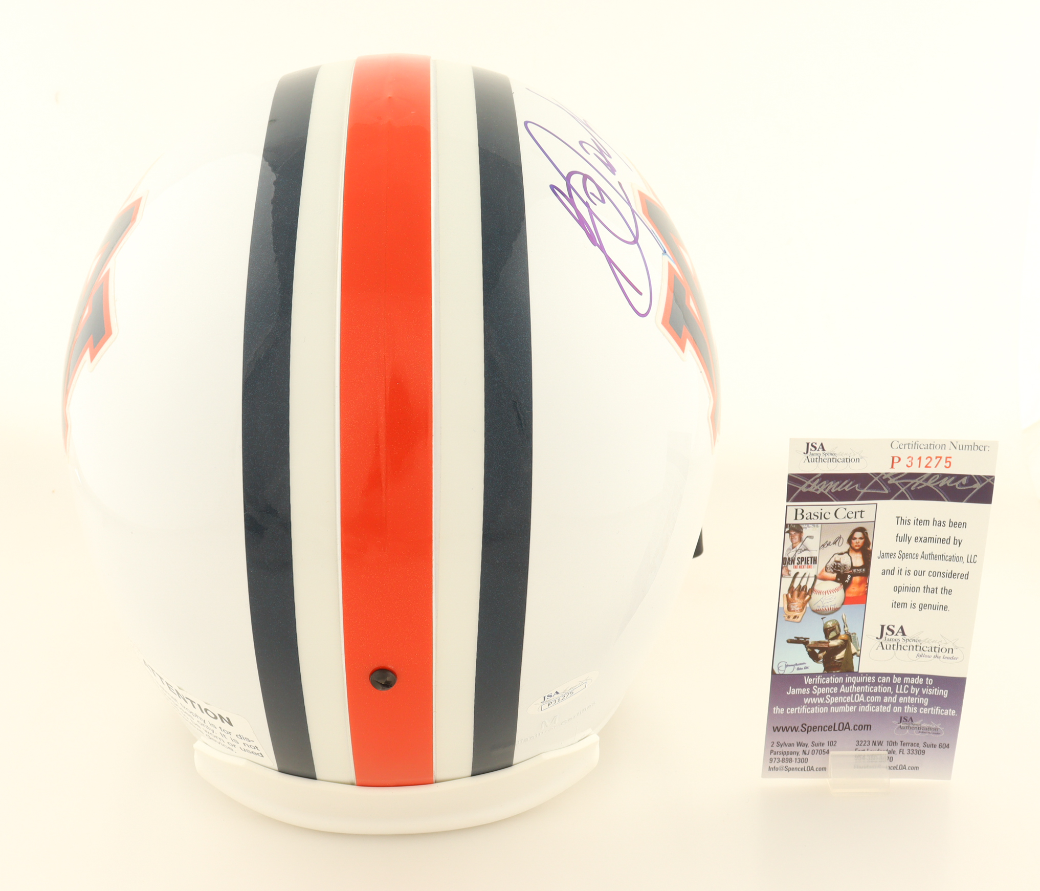Bo Jackson Signed Auburn Tigers Full-Size Helmet (JSA) | Pristine Auction