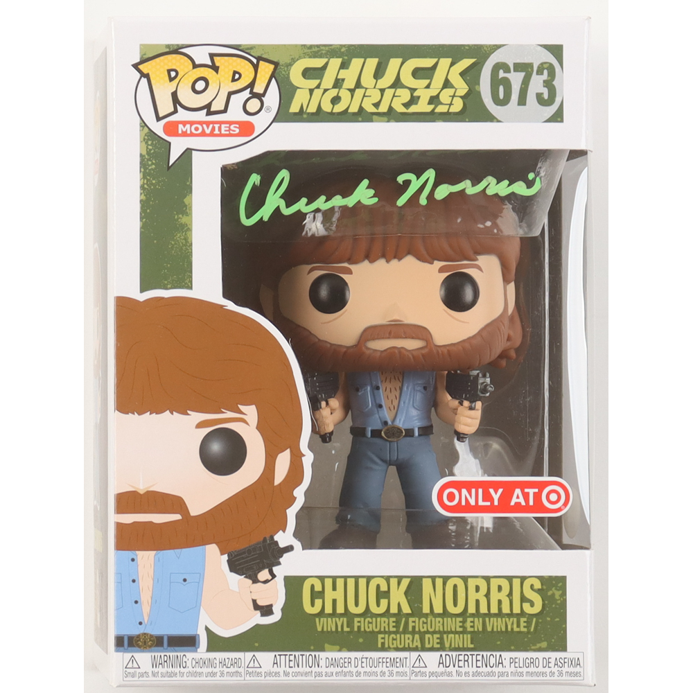 Chuck Norris Signed #673 Funko Pop! Vinyl Figure (JSA) | Pristine Auction