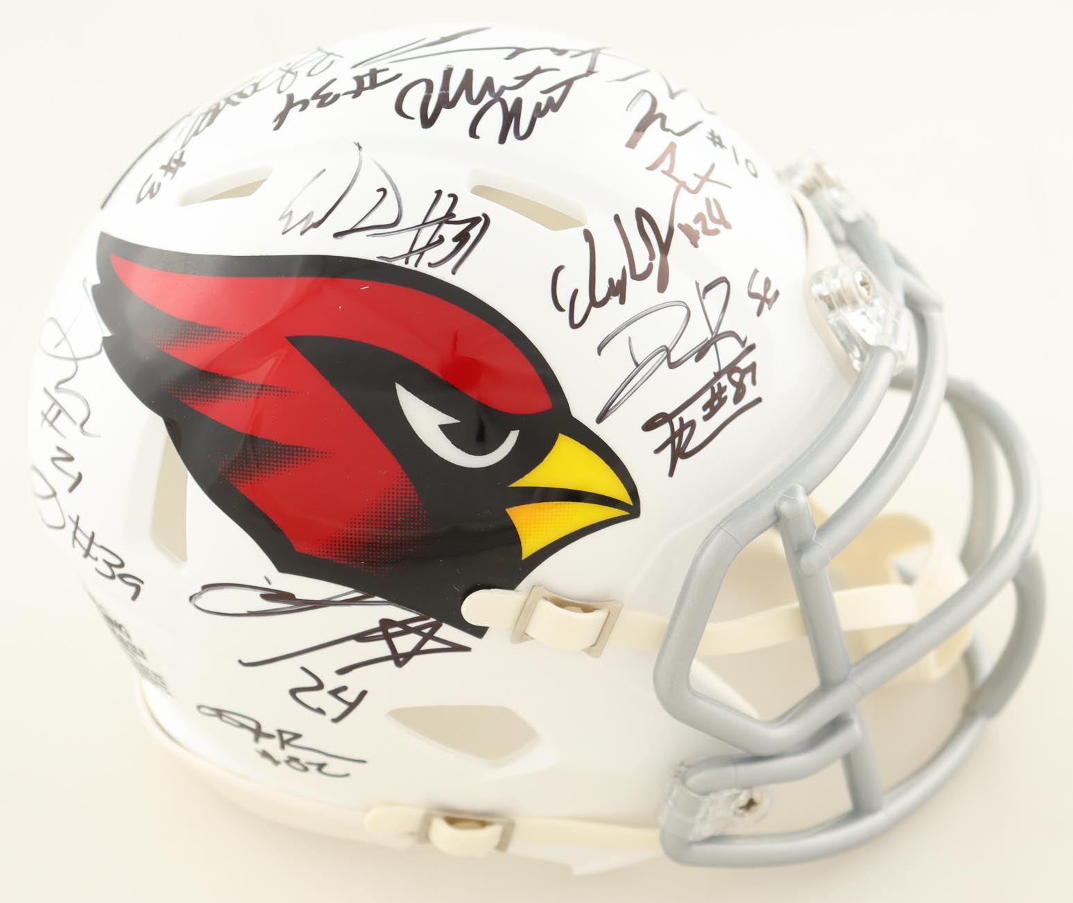 2025 Arizona Cardinals Mini-Helmet Team-Signed by (22) with Budda Baker ...