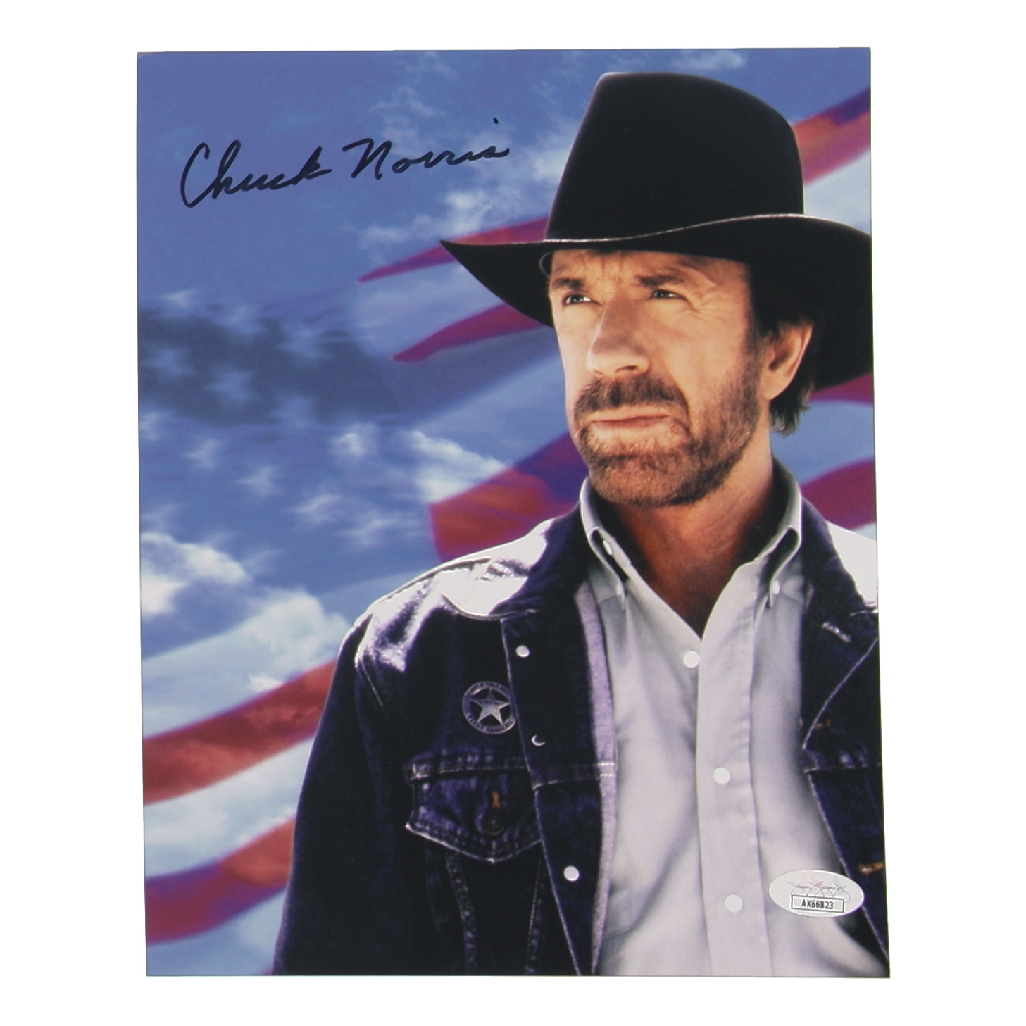 Chuck Norris Signed "Walker, Texas Ranger" 8x10 Photo (JSA) | Pristine ...