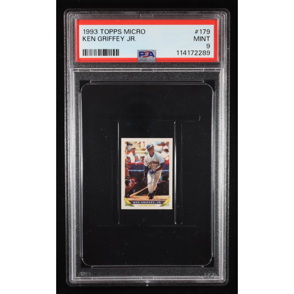 Ken Griffey Jr. 1993 Topps Micro #179 (PSA 9) | Pristine Auction