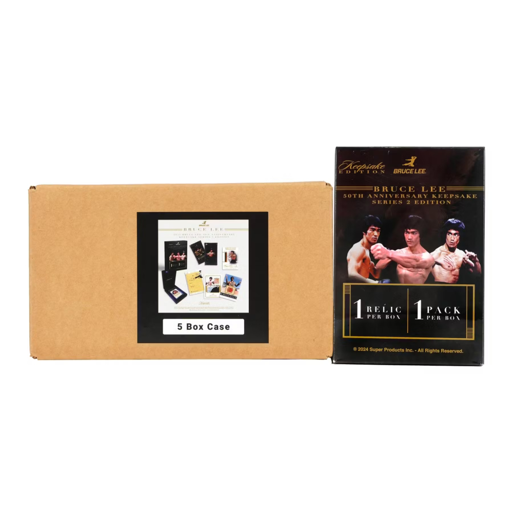 Keepsake Bruce Lee Collection Series 2 Hobby Case with (5) Boxes ...
