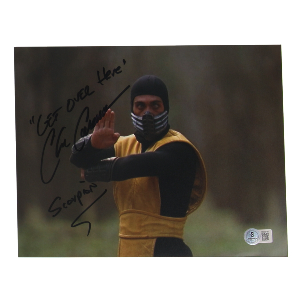 Chris Casamassa Signed "Mortal Kombat" 8x10 Photo Inscribed "Get Over ...