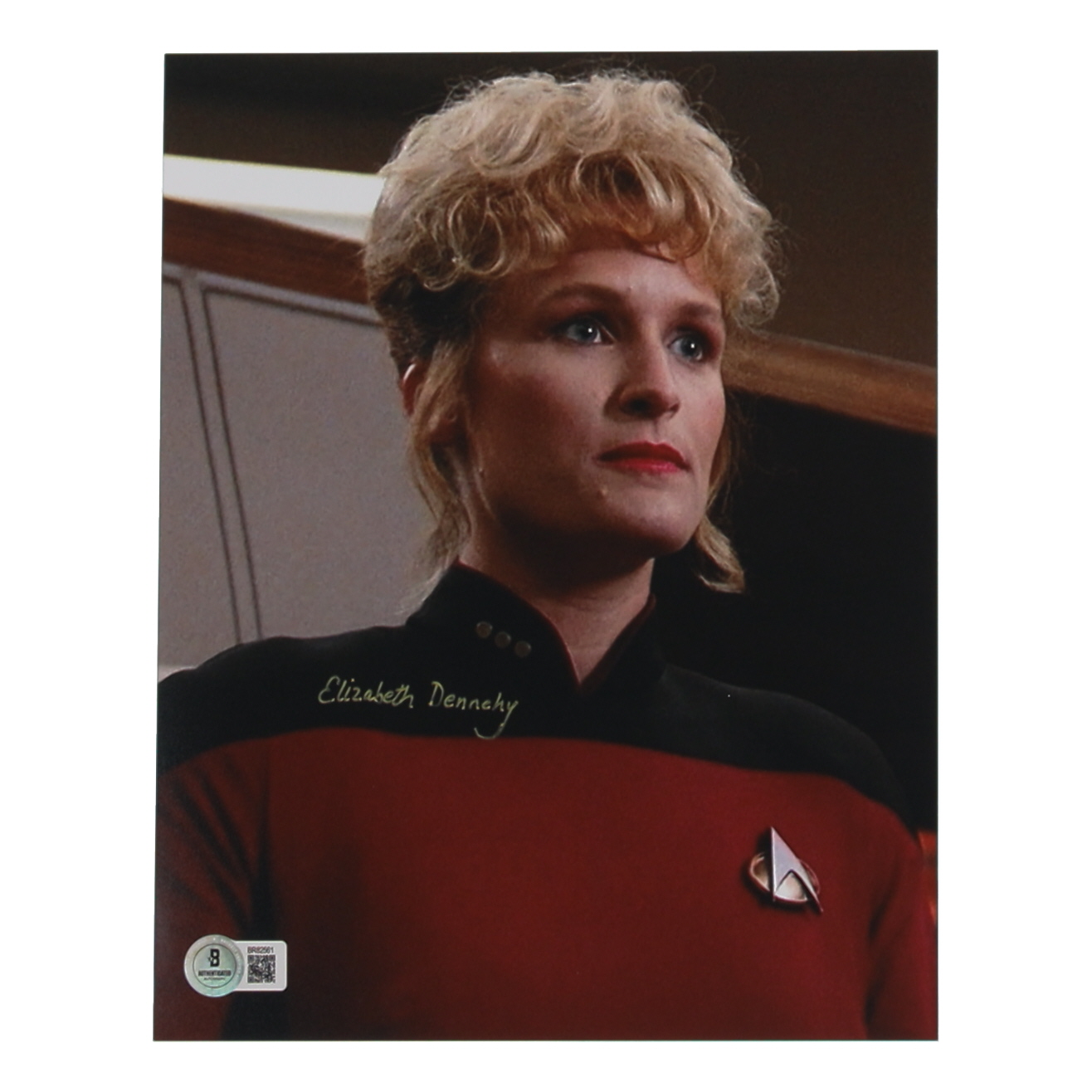 Elizabeth Dennehy Signed "Star Trek: The Next Generation" 8x10 Photo ...