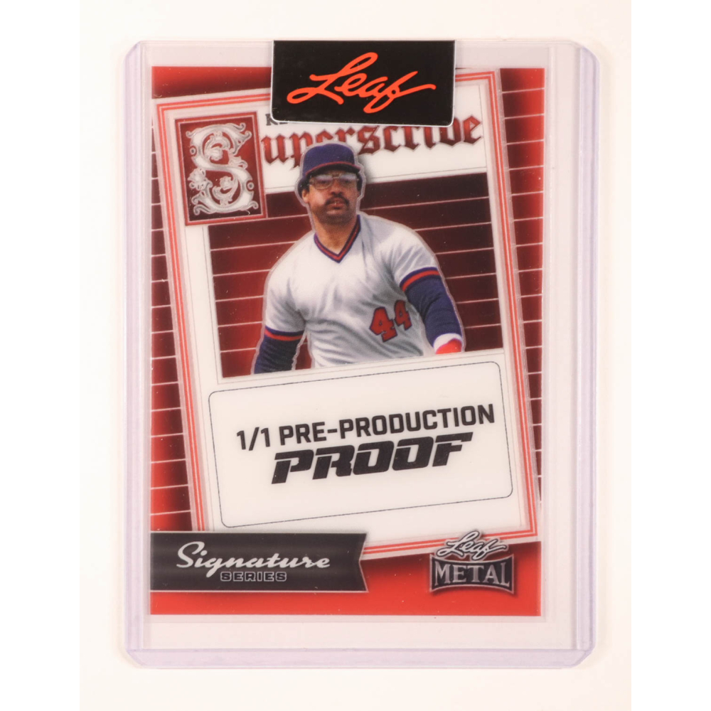 Reggie Jackson 2024 Leaf Metal Signature Series Superscribe Pre ...
