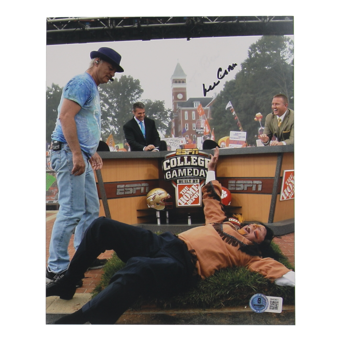 Lee Corso Signed 8x10 Photo (Beckett) | Pristine Auction