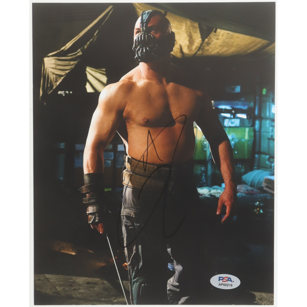 Tom Hardy Signed "The Dark Knight Rises" 8x10 Photo (PSA) | Pristine ...