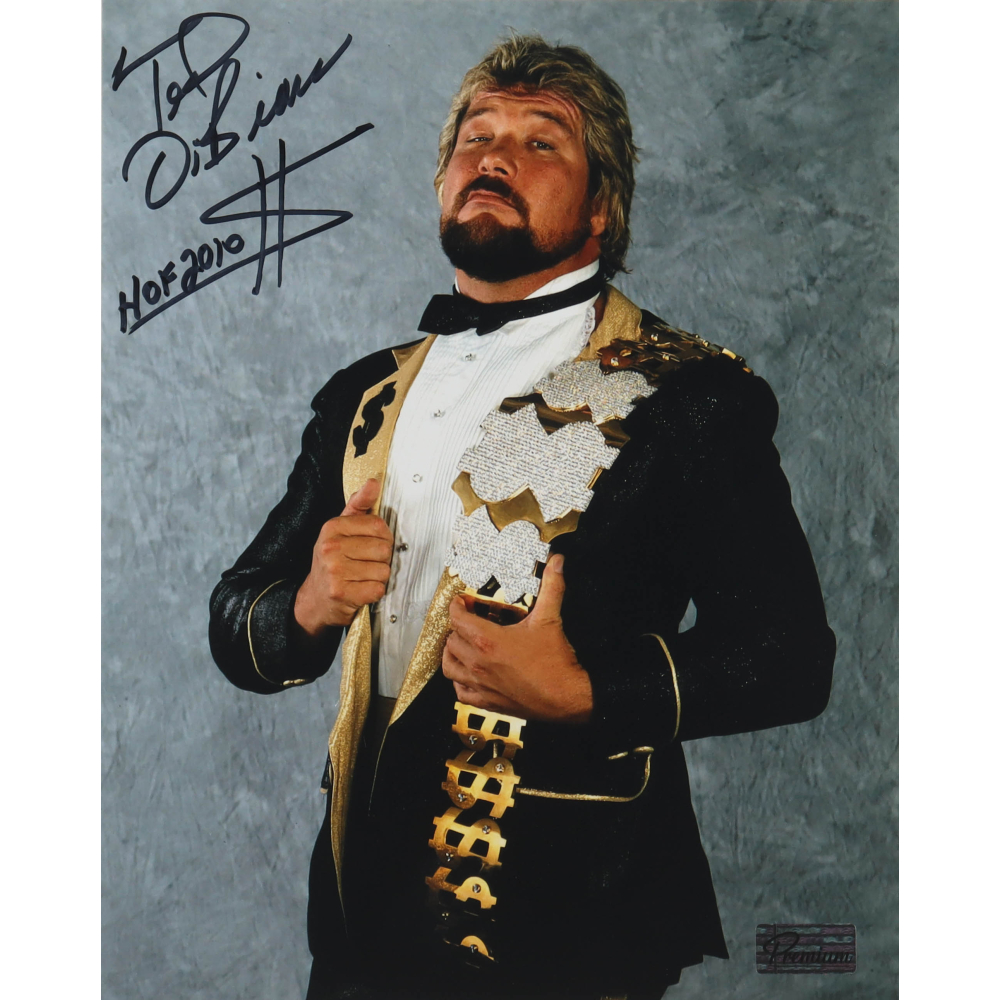 Ted Dibiase Signed WWE 8x10 Photo Inscribed "HOF 2010" (Premium ...