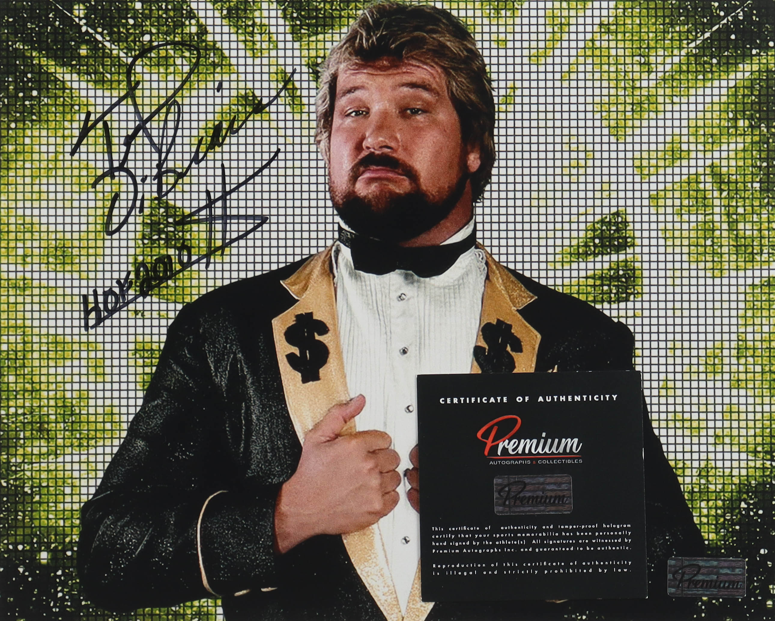Ted Dibiase Signed WWE 8x10 Photo Inscribed "HOF 2010" (Premium ...