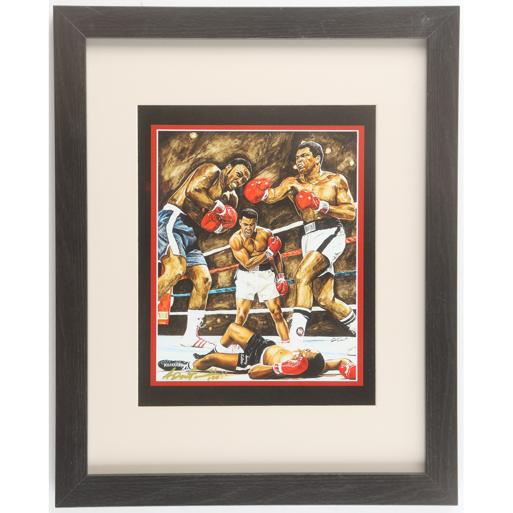 "Muhammad Ali" Custom Framed LE Lithograph Print By Anthony Douglas ...