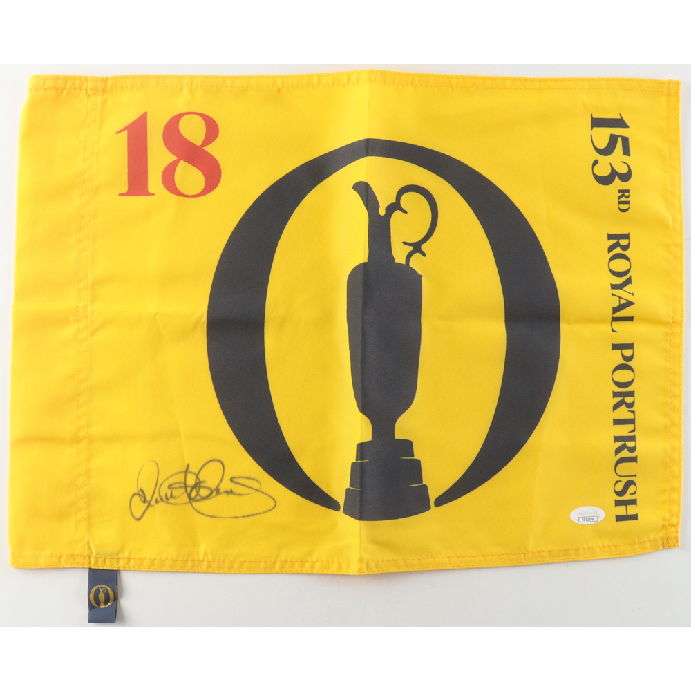 Rory McIlroy Signed 153rd British Open Royal Portrush Golf Pin Flag ...