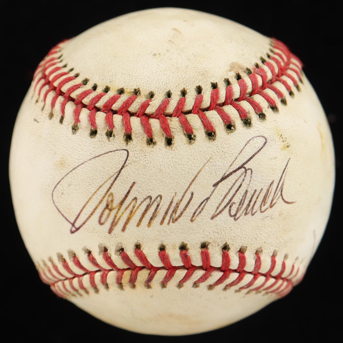 Johnny Bench Signed OML Baseball with Display Case (PSA) | Pristine Auction