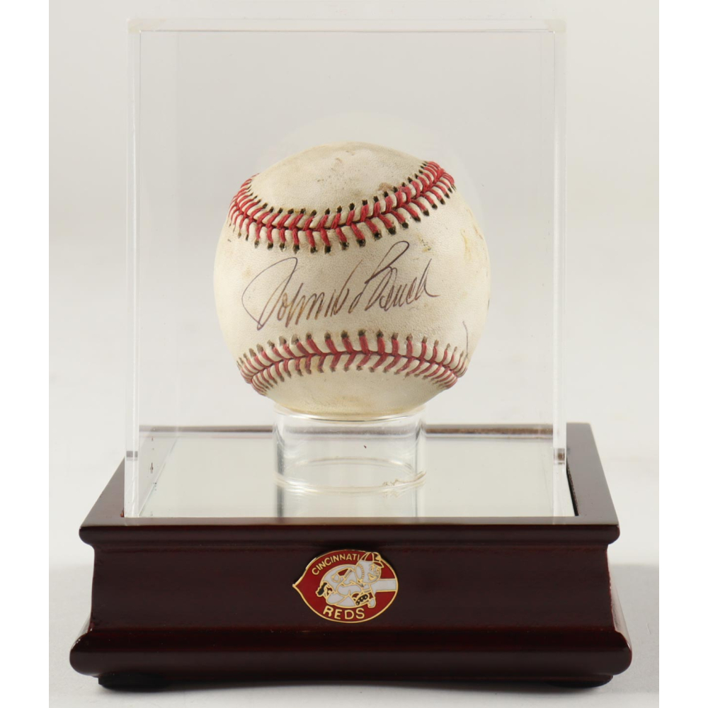 Johnny Bench Signed OML Baseball with Display Case (PSA) | Pristine Auction