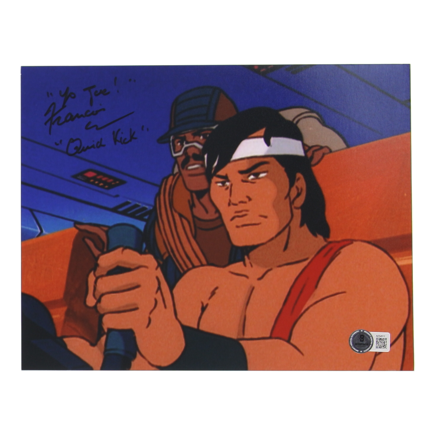 Francois Chau Signed "G.I. Joe" 8x10 Photo Inscribed "Yo Joe! / Quick ...