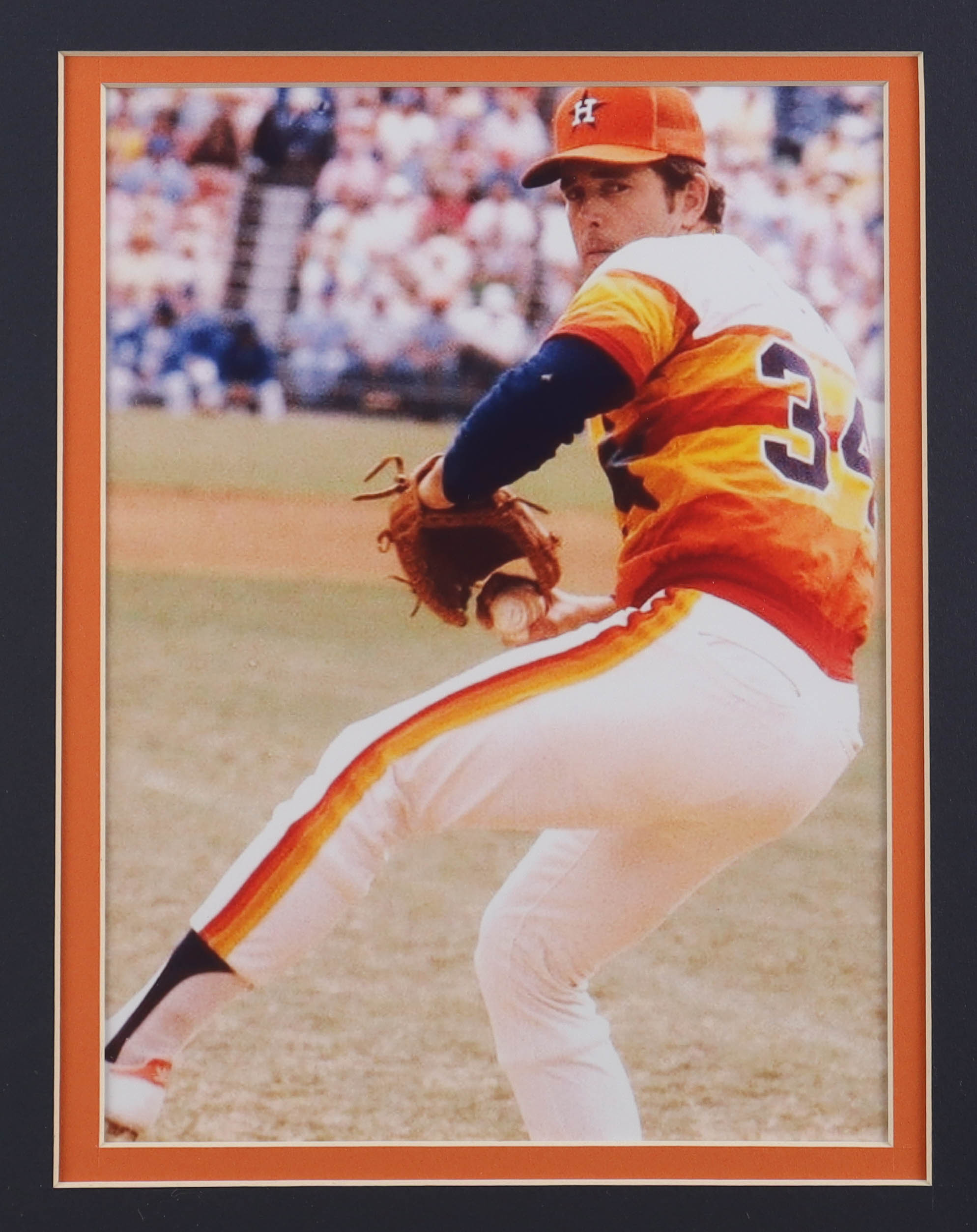 Nolan Ryan Signed Custom Framed Jersey Display with (4) Statistics Pins ...