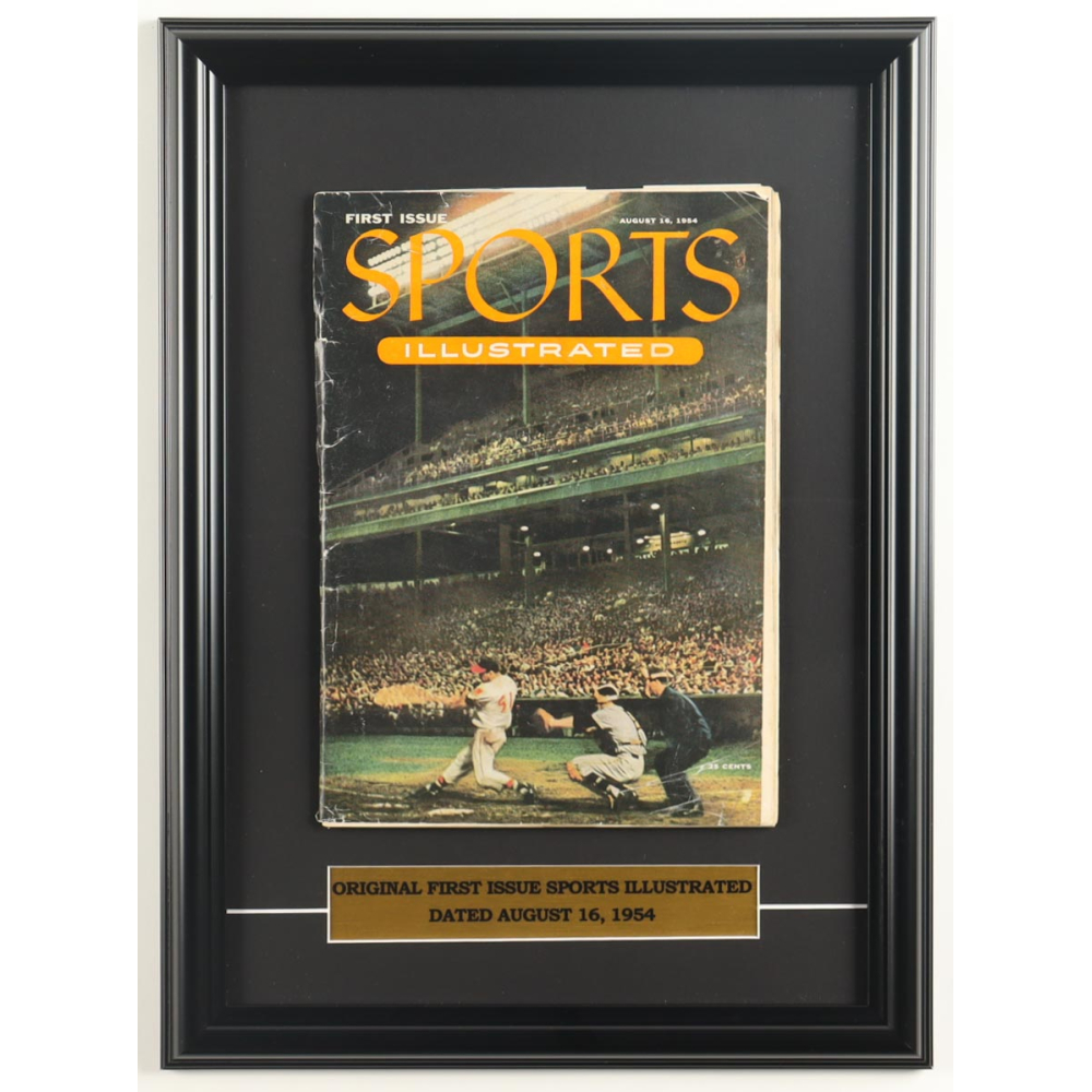 1954 "Sports Illustrated" Custom Framed Original Sports Illustrated ...