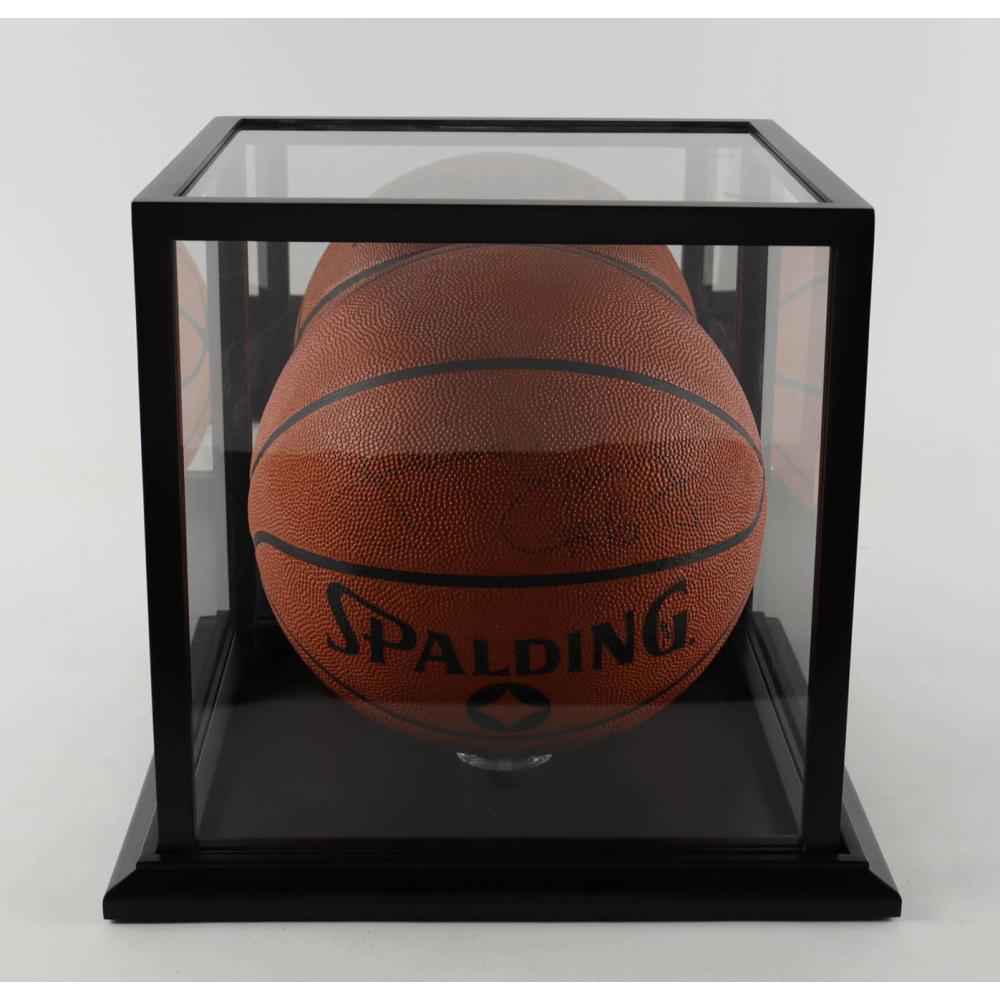 Michael Jordan, Julius Erving & Larry Bird Signed NBA Basketball with ...