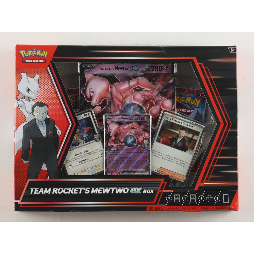 Pokemon Team Rocket's Mewtwo ex Box | Pristine Auction