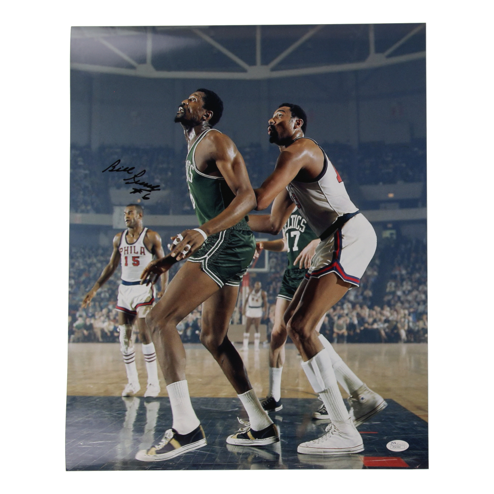 Bill Russell Signed Celtics 16x20 Photo (JSA) | Pristine Auction