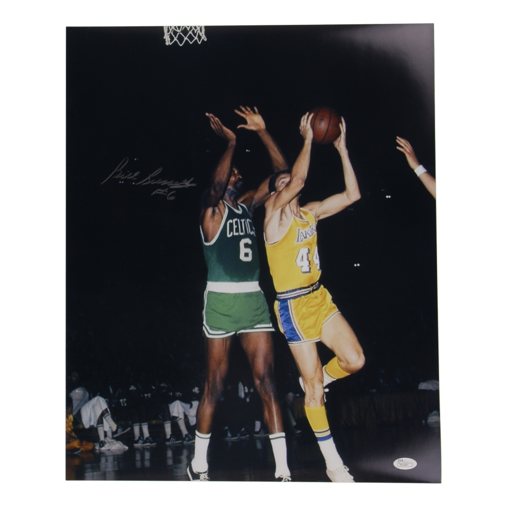 Bill Russell Signed Celtics 16x20 Photo (JSA) | Pristine Auction