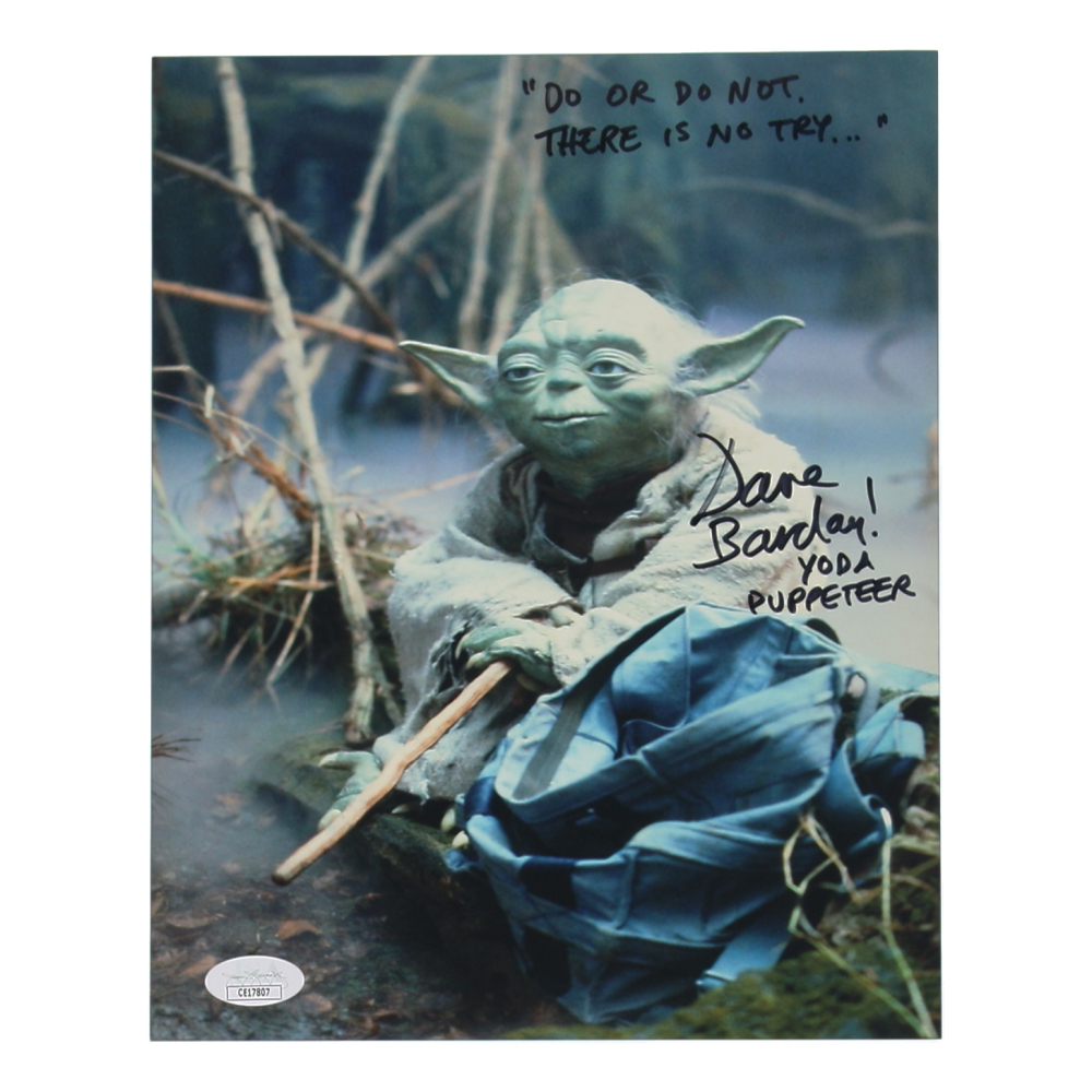 Dave Barclay Signed "Star Wars" 8x10 Photo with Multiple Inscriptions ...