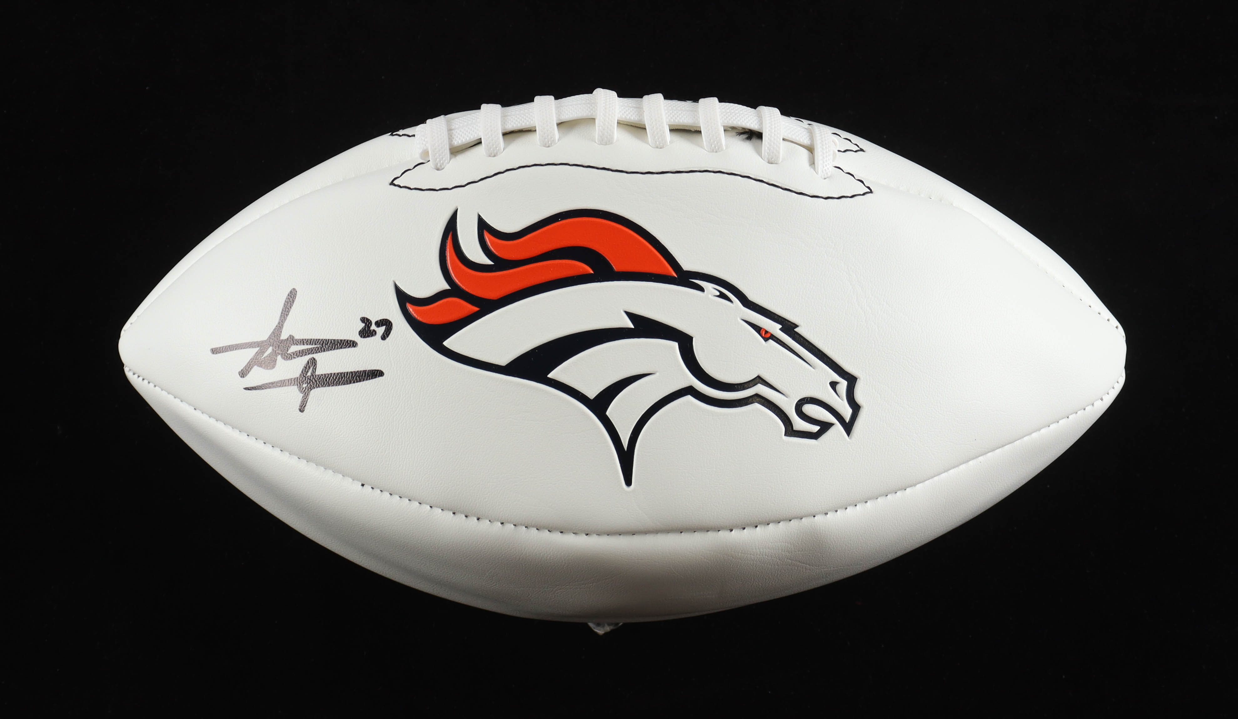 Steve Atwater Signed Broncos Logo NFL Football (JSA) | Pristine Auction