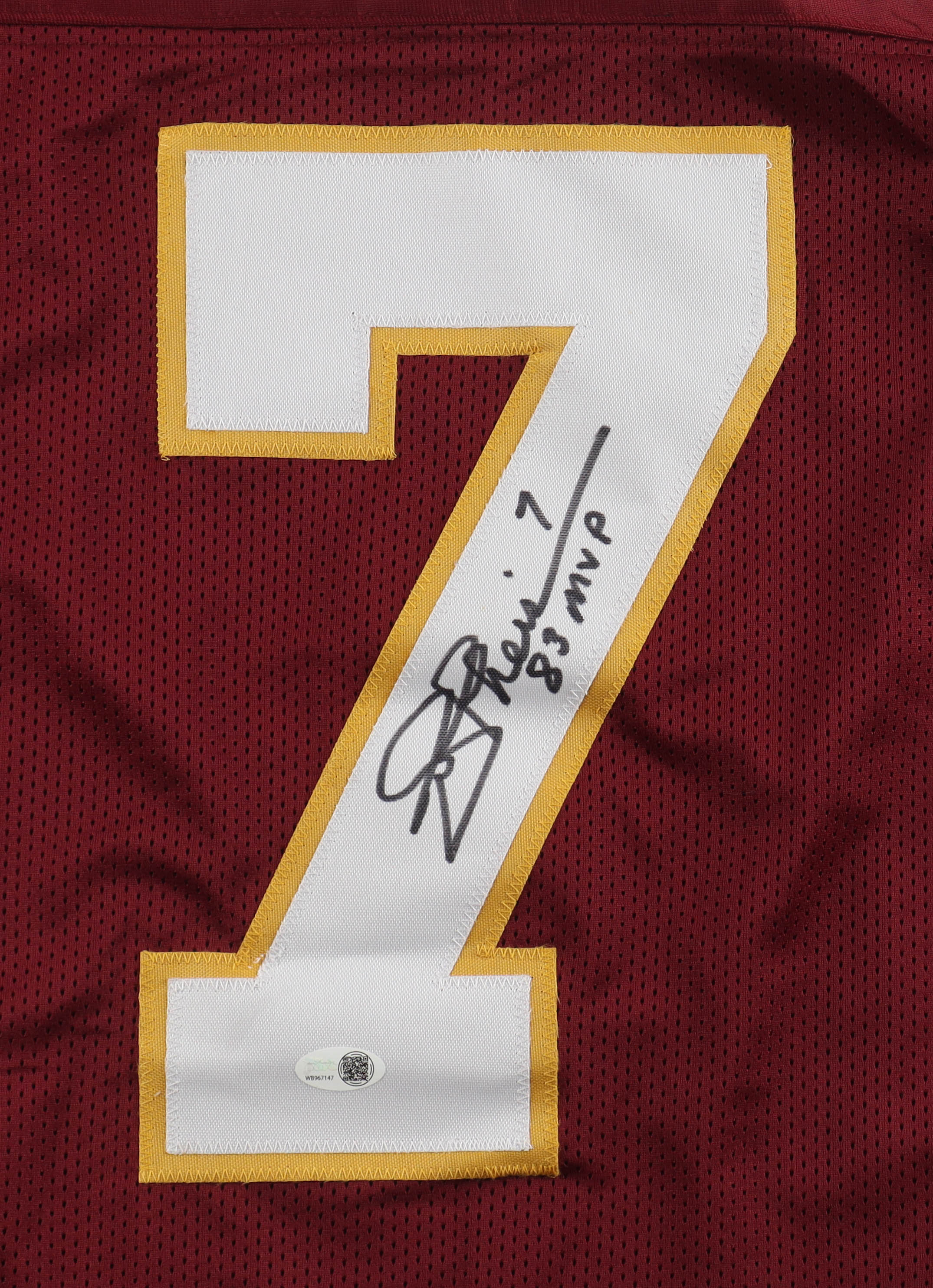 Joe Theismann Signed Jersey Inscribed "83 MVP" (JSA) | Pristine Auction