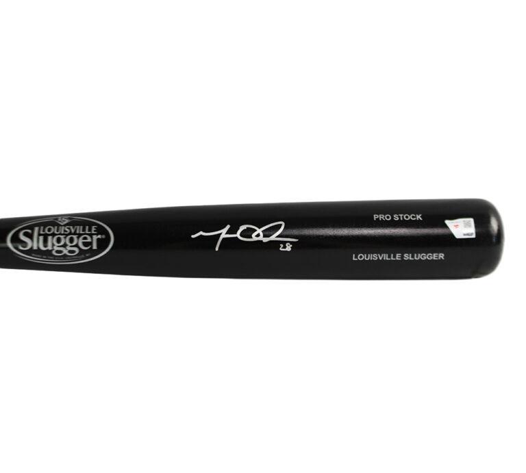 Matt Olson Signed Louisville Slugger Baseball Bat (Fanatics) | Pristine ...