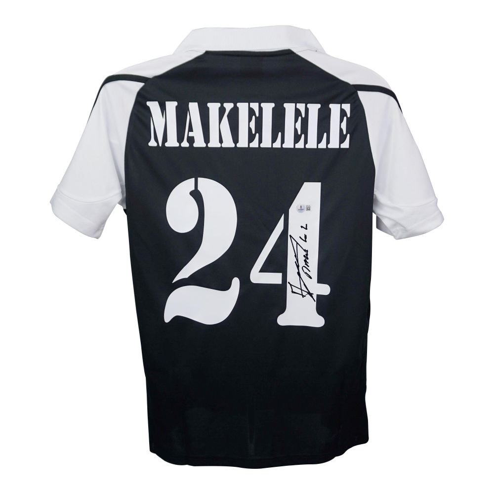 Claude Makelele Signed Real Madrid Adidas Authentic Jersey (Beckett ...