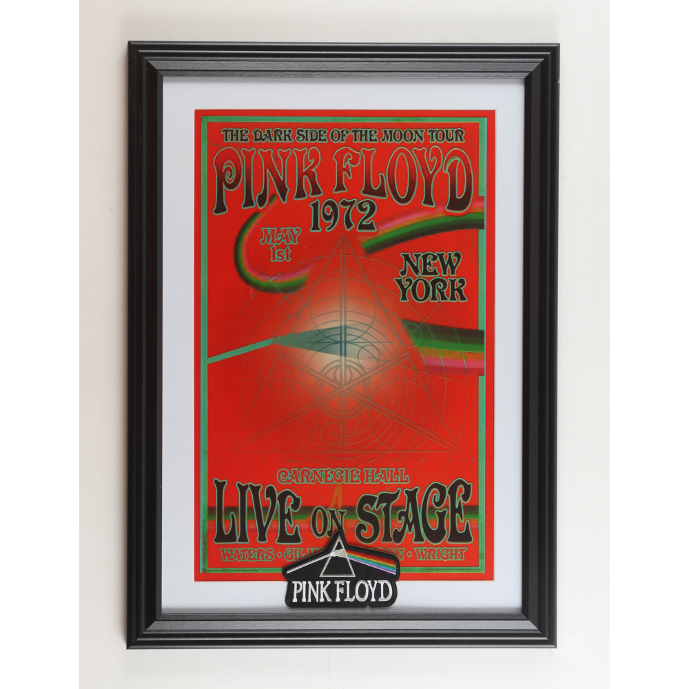 1972 "Pink Floyd: The Dark Side of the Moon" New York Concert Custom ...