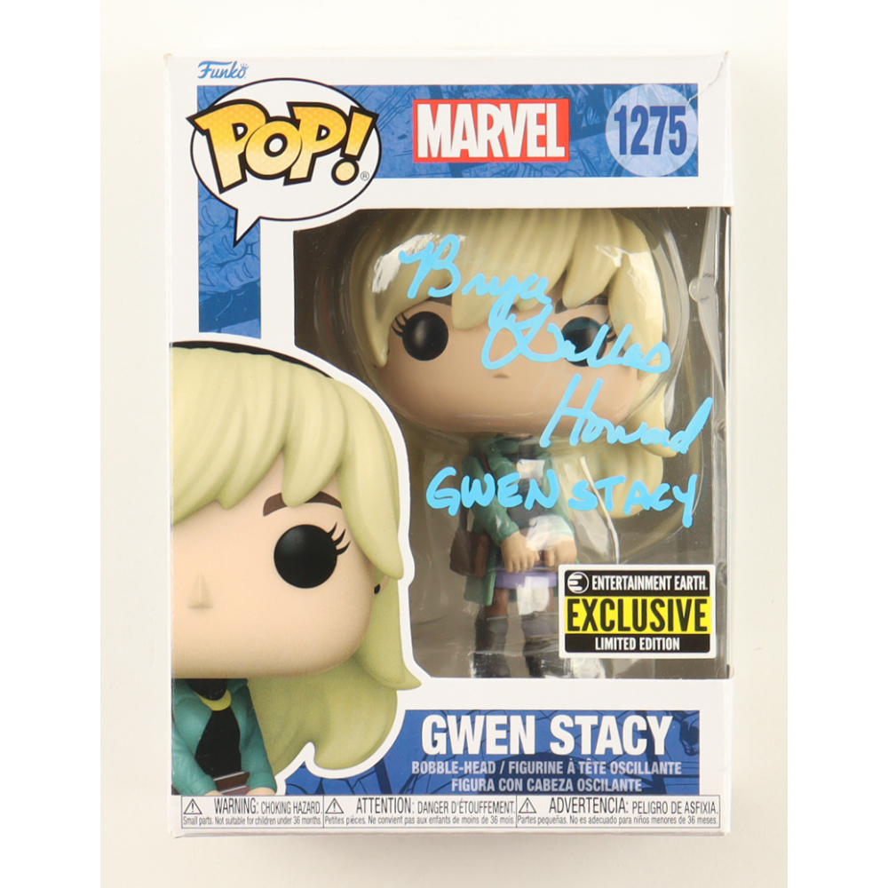 Bryce Dallas Howard Signed "Marvel" #1275 Gwen Stacy Bobble-Head Funko ...