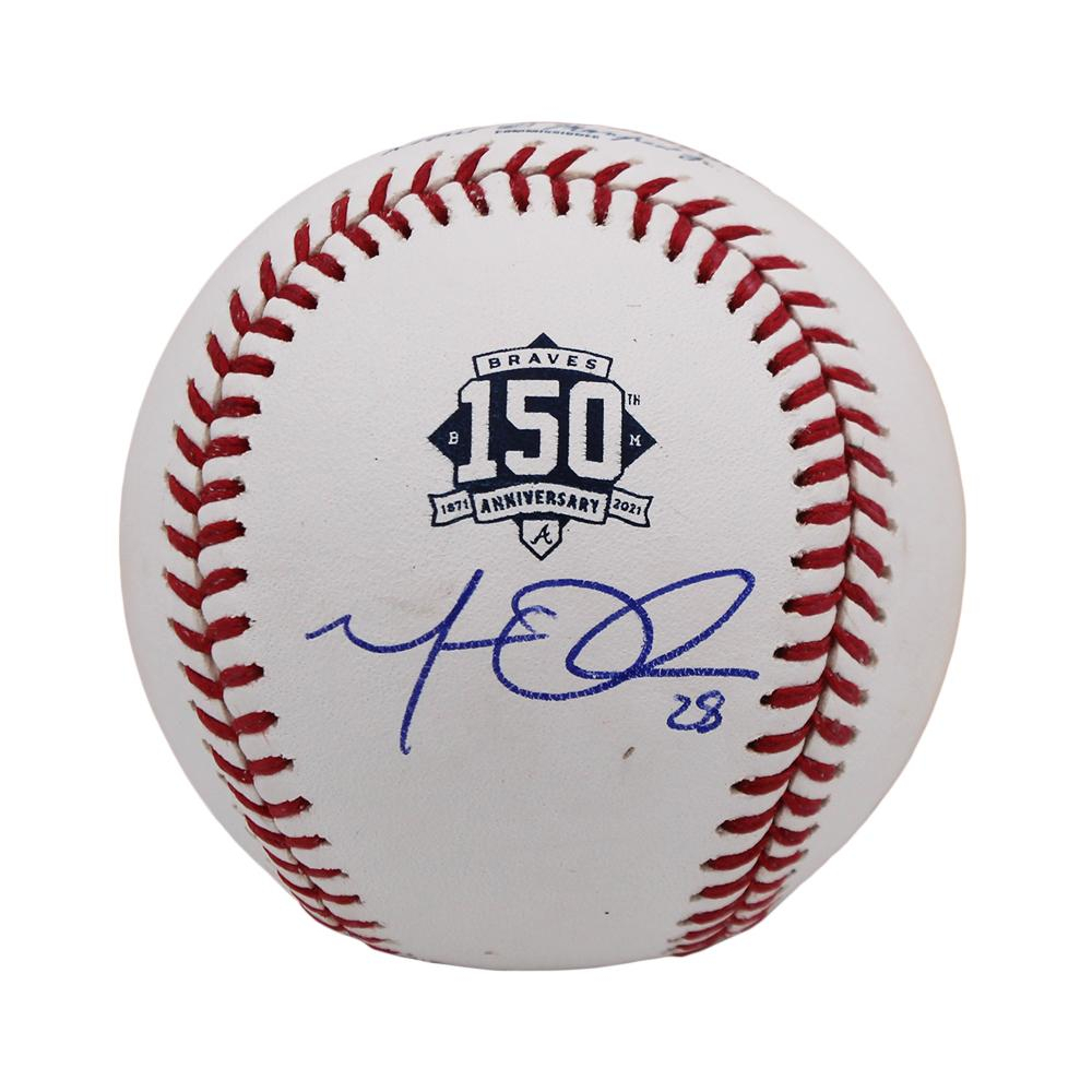 Matt Olson Signed OML 150th Anniversary Baseball (Fanatics) | Pristine ...