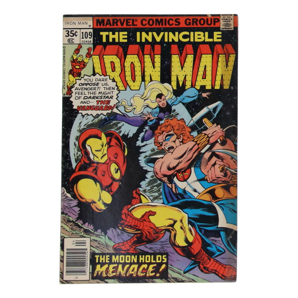 1978 "Iron Man" Issue #109 DC Comic Book | Pristine Auction