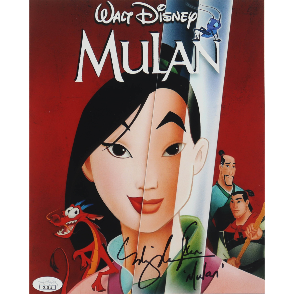 Ming-Nah Wen Signed "Mulan" 8x10 Photo Inscribed "Mulan" (JSA & Steel ...