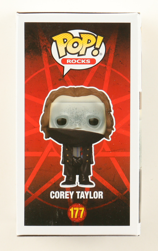 Corey Taylor Signed "Slipknot" #177 Funko Pop! Vinyl Figure (Beckett ...