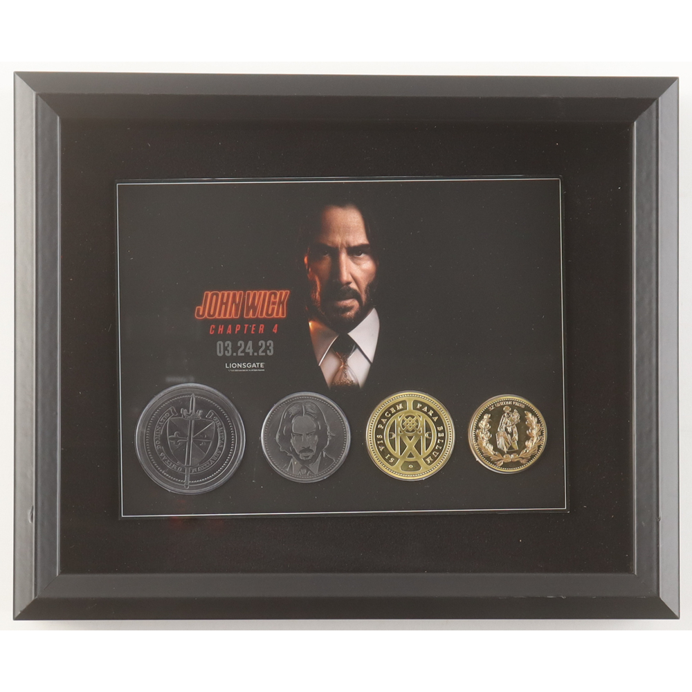 "John Wick: Chapter 4" Custom Shadowboxed Commemorative Coin Display ...